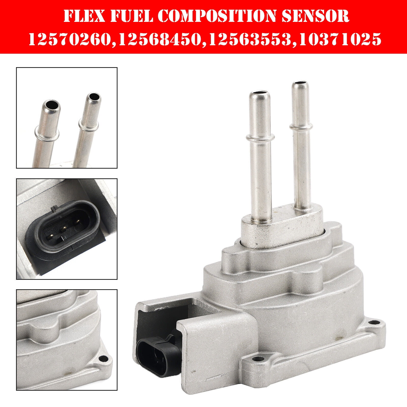 Flex Fuel Sensor 12570260 For Chevy Silverado Tahoe GMC Yukon 4.8L 00 ...