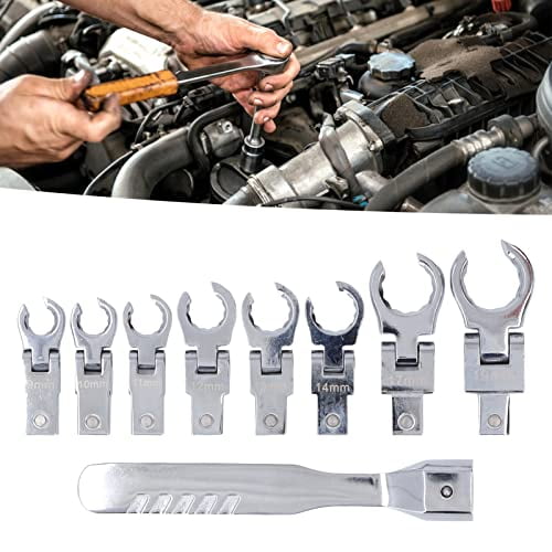 Ratcheting Line Wrench Set