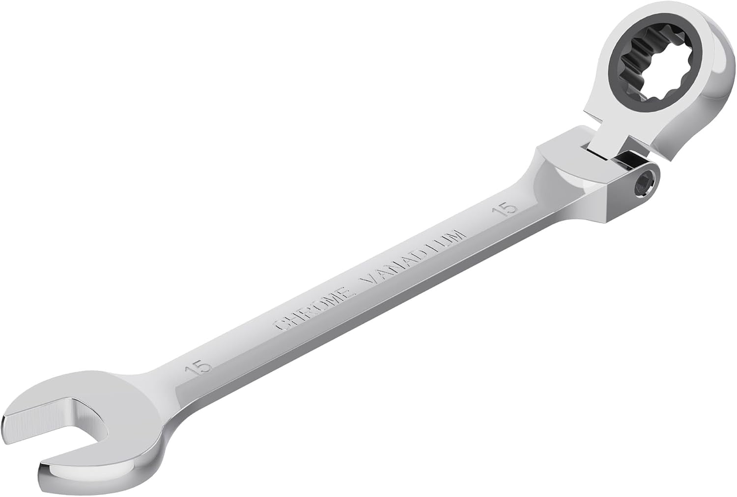 Flex-Head Ratcheting Combination Wrench Metric 72 Teeth 12 Point ...