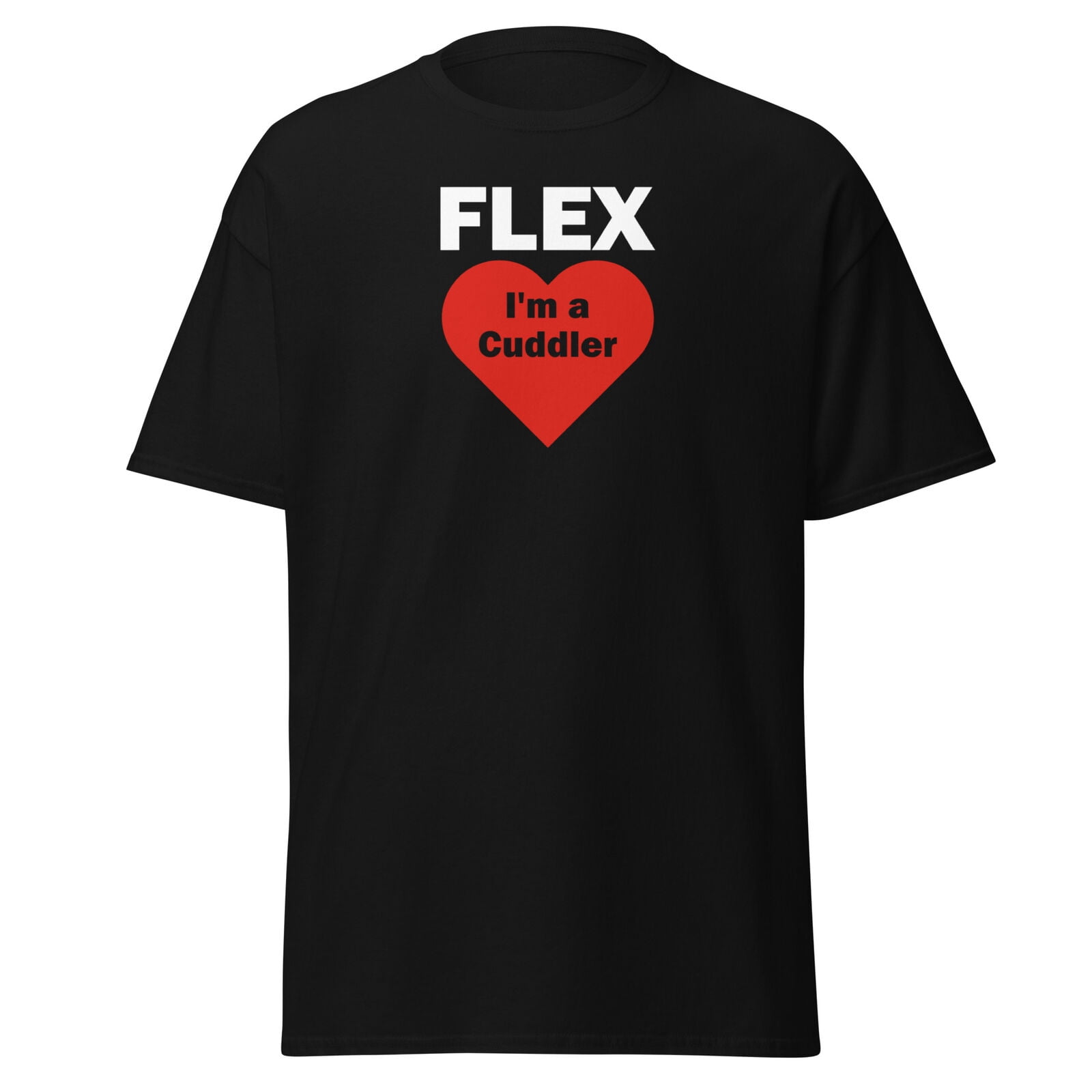 Flex I'm a Cuddler T-Shirt Design - Love Embrace Girlfriend Wife Gift ...