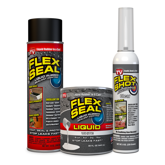 Flex Seal Before the Storm Bundle | Waterproofing Sealer & Repair Kit ...