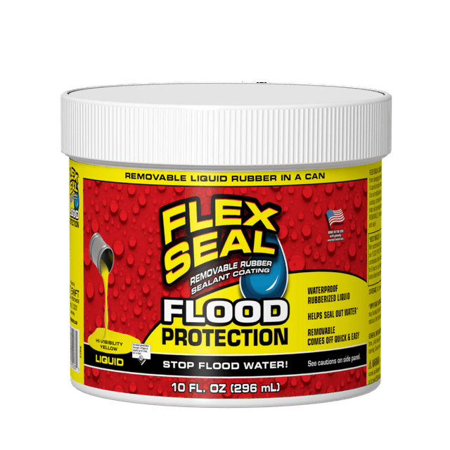 Flex Seal Flood Protection, Waterproof Rubberized Sealant Liquid, 10 fl ...