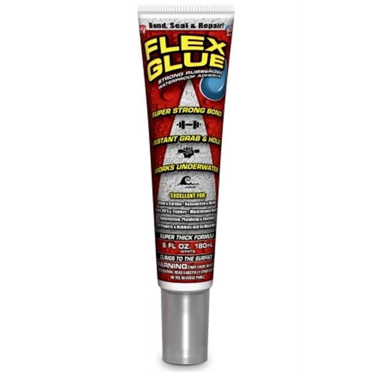 Flex Seal GFSTANR06 Flex Glue, White, 6 oz Tube - Walmart.com