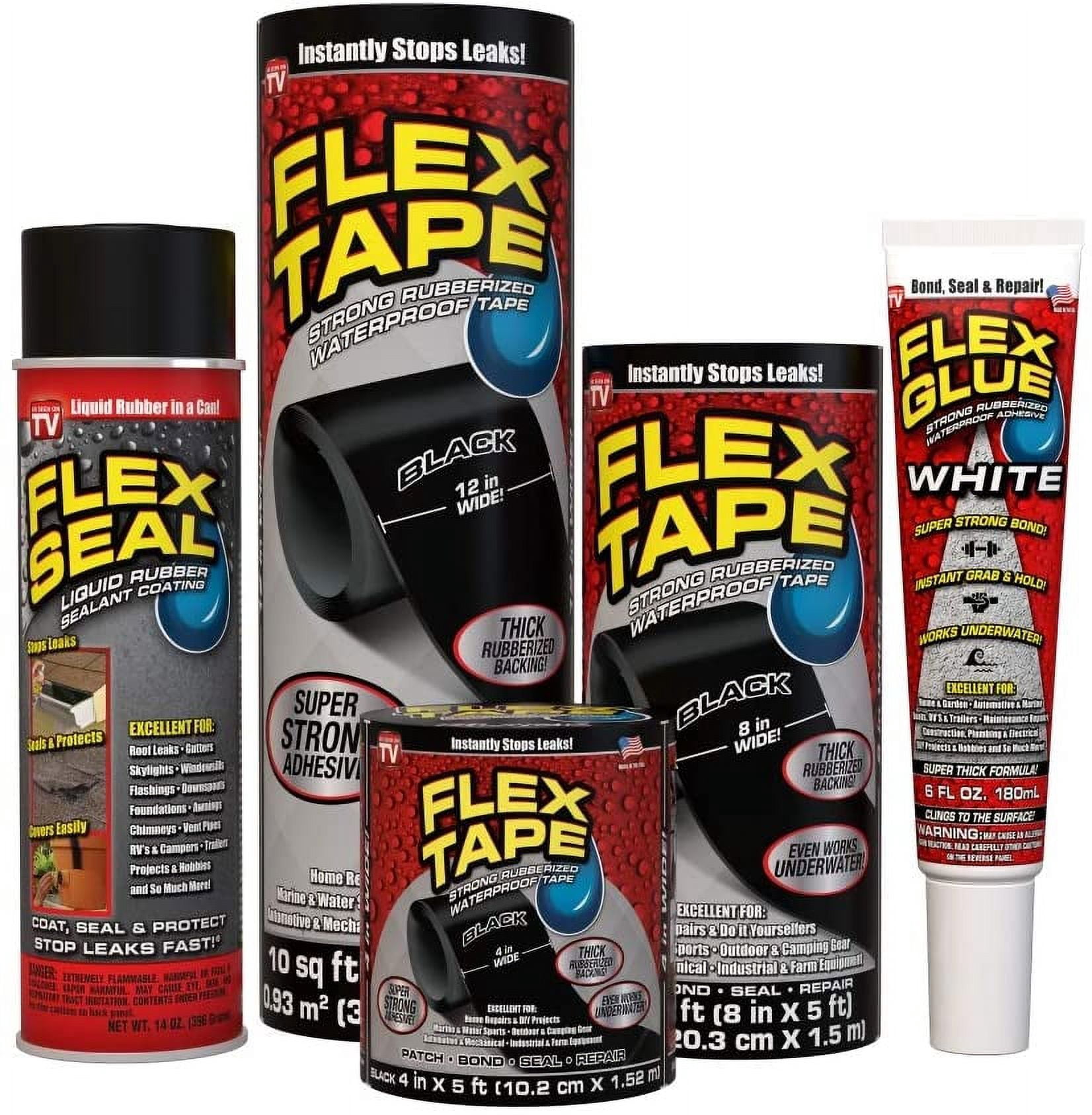 Flex Seal Storm Emergency Kit | Waterproof Sealer, Patch & Repair ...