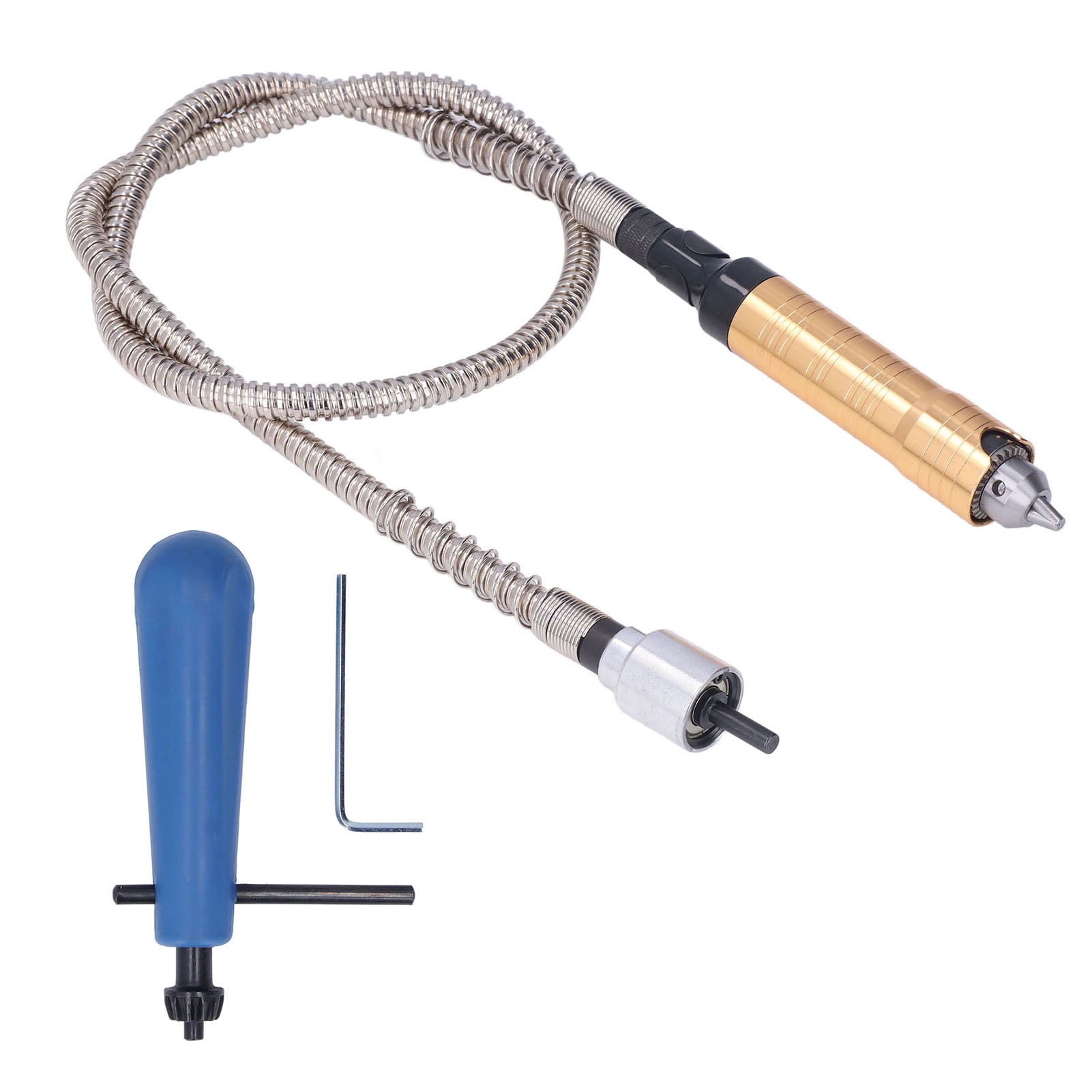 Flex Shaft Extension Chuck Key Adapter Flexible Attachment for Electric ...