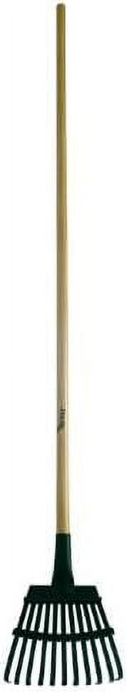 Flex-Steel Shrub Rake with 48 Inch Wood Handle, 8in - Walmart.com