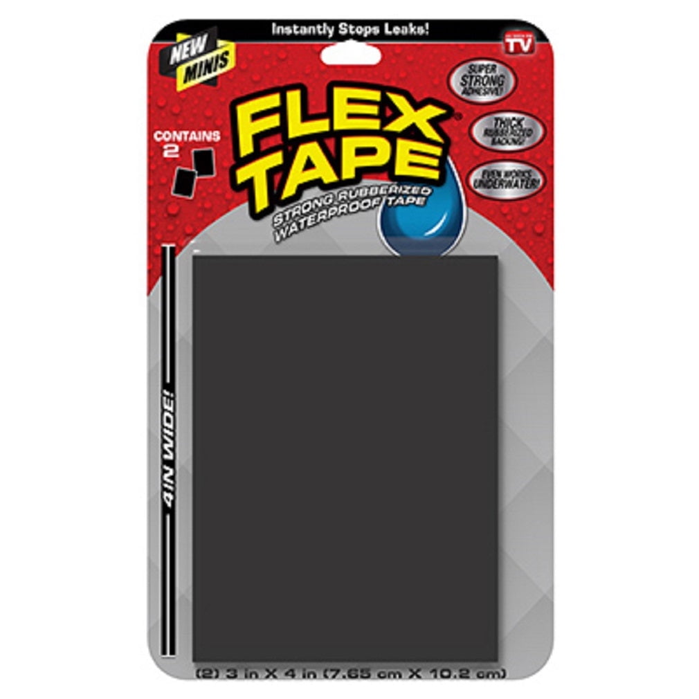 Flex Tape TFSBLKMINI As Seen On TV Super Strong Waterproof Tape ...