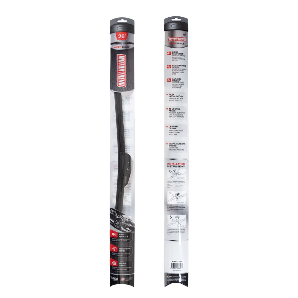 FlexBlade Premium Beam Wiper Blade – 50% Longer Life, High-Grade ...