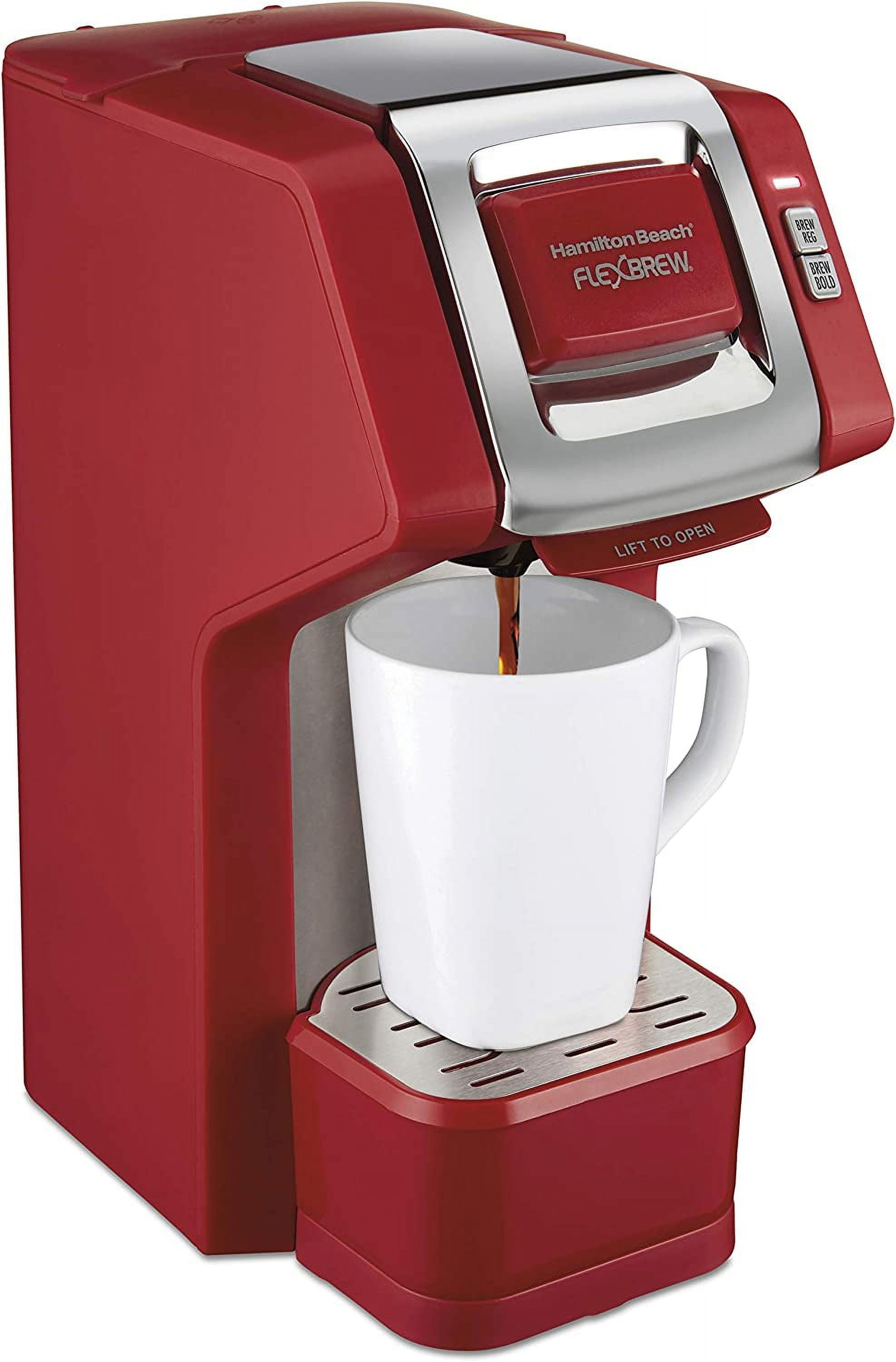 FlexBrew Single-Serve Coffee Maker Compatible with Pod Packs and ...