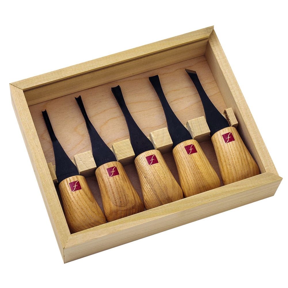 FlexCut Tool Wood Carving Palm Tool Beginners Set, 5-Pieces - Walmart.com