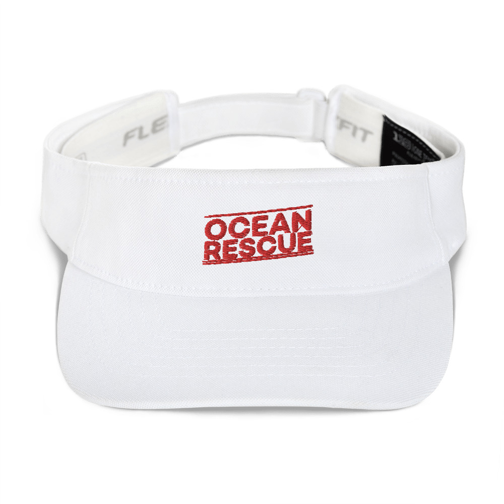 FlexFit 'Ocean Rescue' Visor - White - Walmart.com