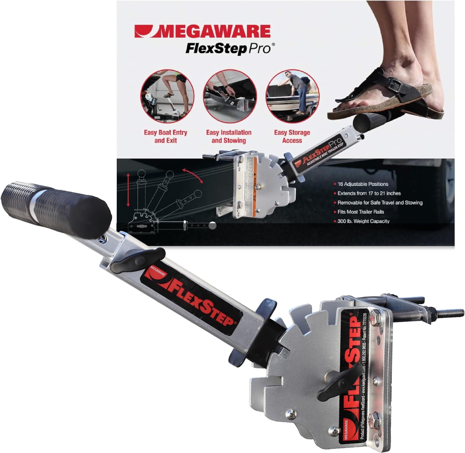FlexStep Adjustable Trailer Step - Walmart.com