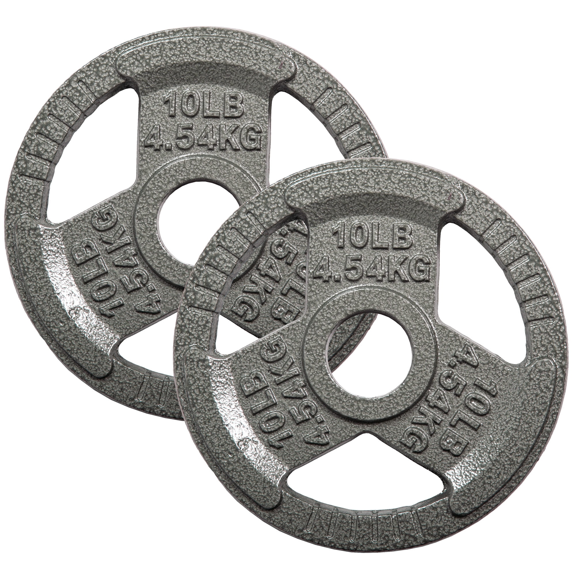 FlexWave 2" Olympic Cast Iron Weight Plates, 2.5-45 lb Set, Rust-Proof ...