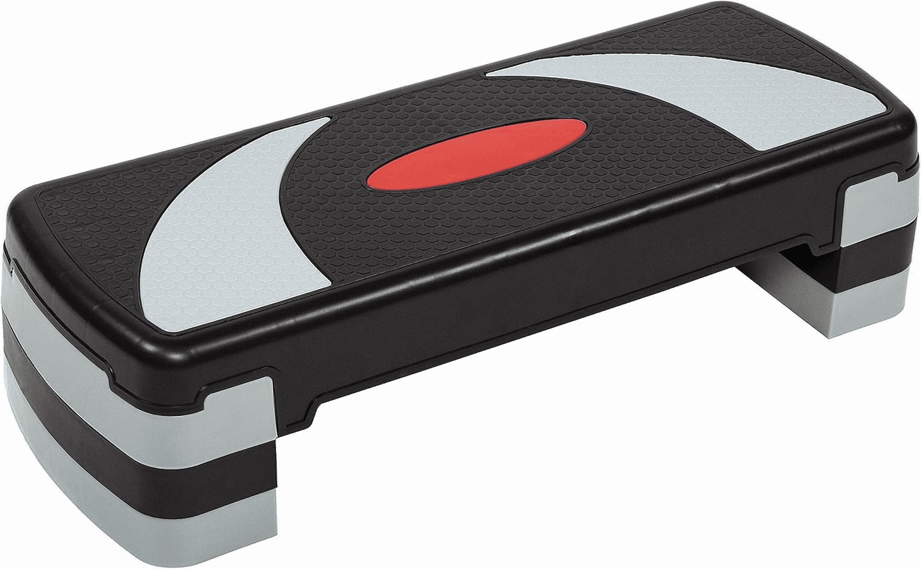 FlexWave 31" Adjustable Aerobic Stepper – 4"/6"/8" Height, Non-Slip ABS ...