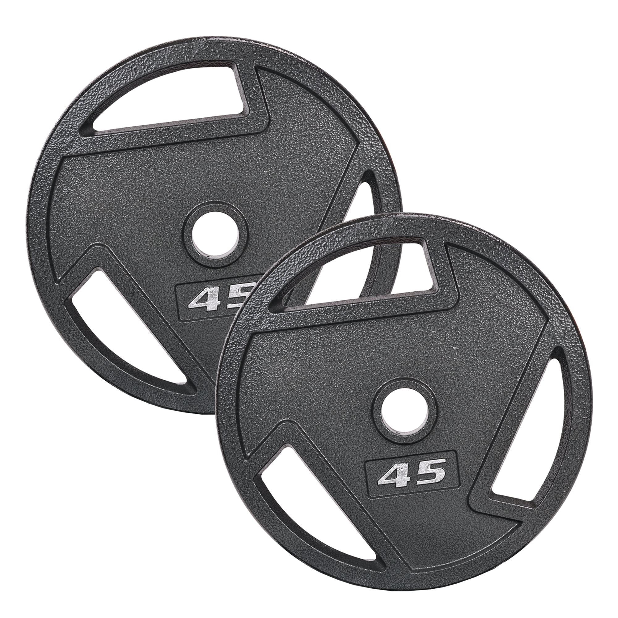 FlexWave 5FT Standard Barbell Set with 1-Inch Bar and Pair of 45LB 3 ...