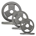 FlexWave Barbell 2-Inch Olympic Bumper Plate Weight Set, 80-240 lbs ...