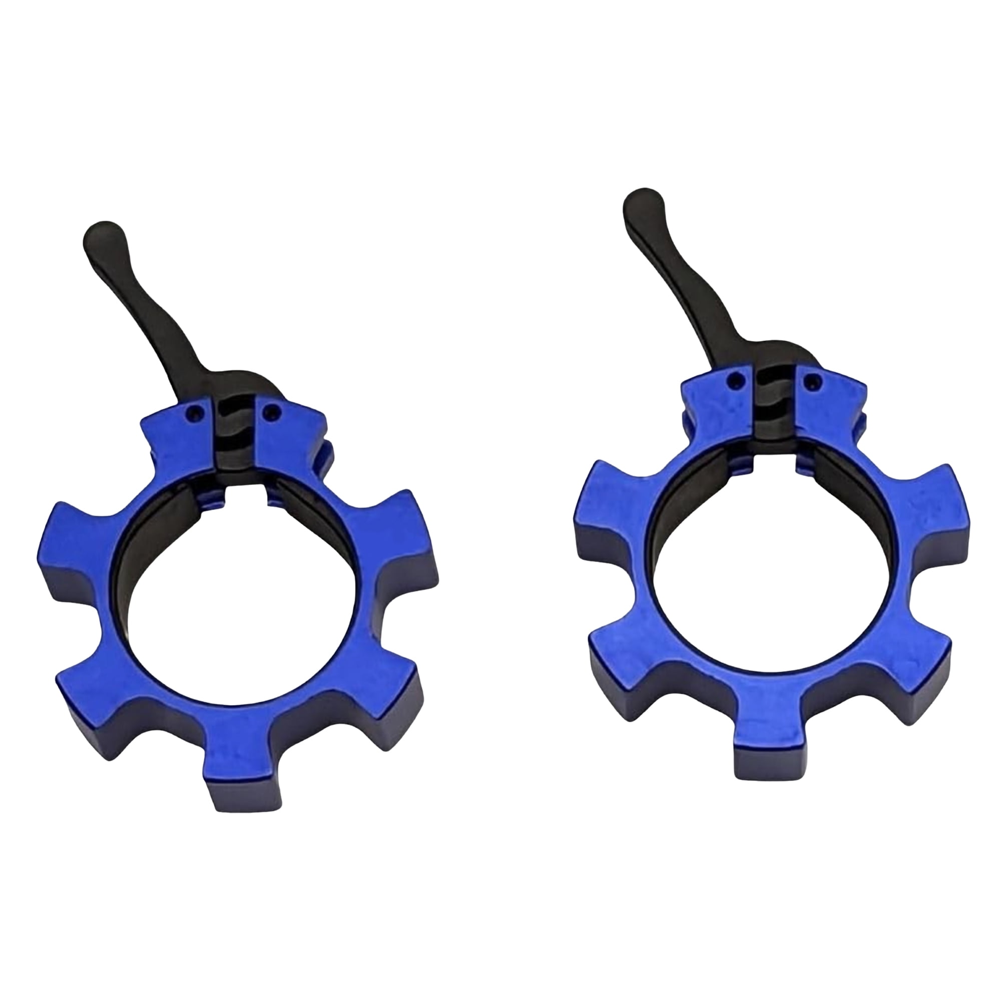 FlexWave Fitness Aluminum Olympic Barbell Collars, Quick-Release ...