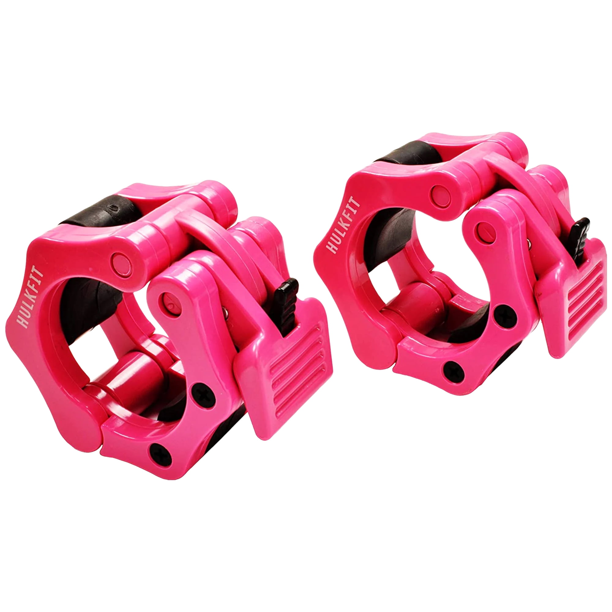 FlexWave Fitness Heavy-Duty Nylon Olympic Barbell Clamps – Quick ...