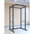 FlexWave PC Series Power Rack, All-Black, 2.5x2.5 Steel, Four-Post ...