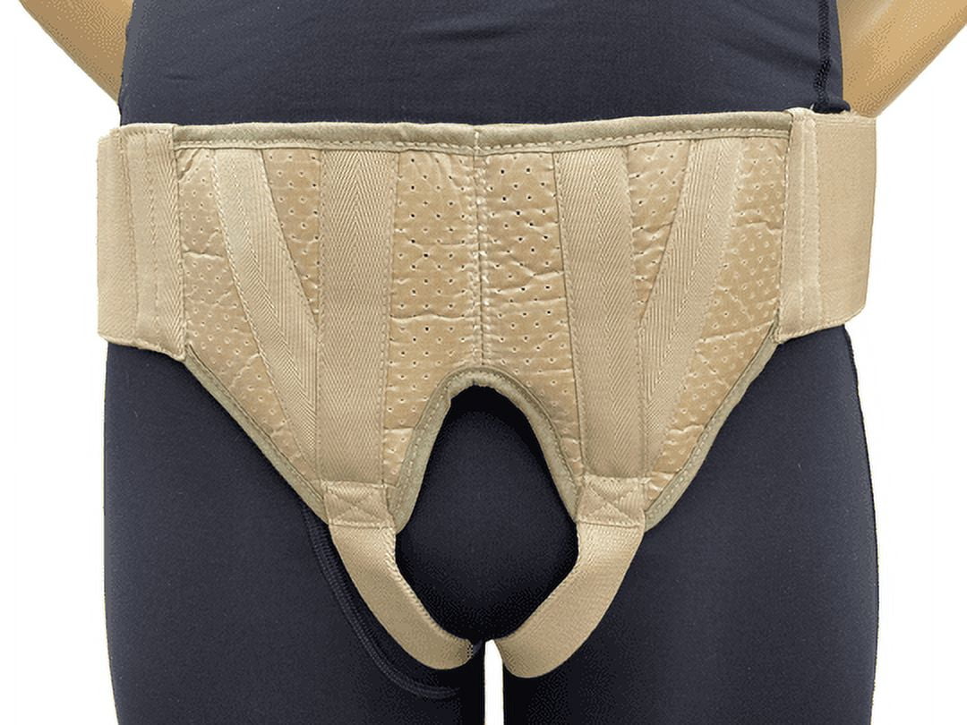 FlexaMed Double Sided Inguinal Hernia Groin Belt with Compression Pads ...