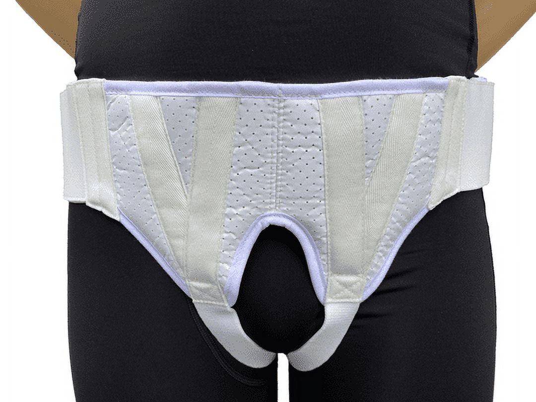 FlexaMed Double Sided Inguinal Hernia Groin Belt with Compression Pads ...