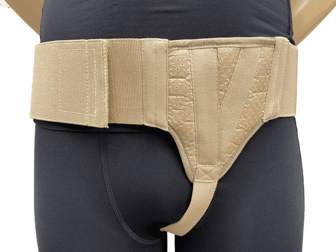 FlexaMed Left Side Inguinal Hernia Groin Belt with Compression Pad ...