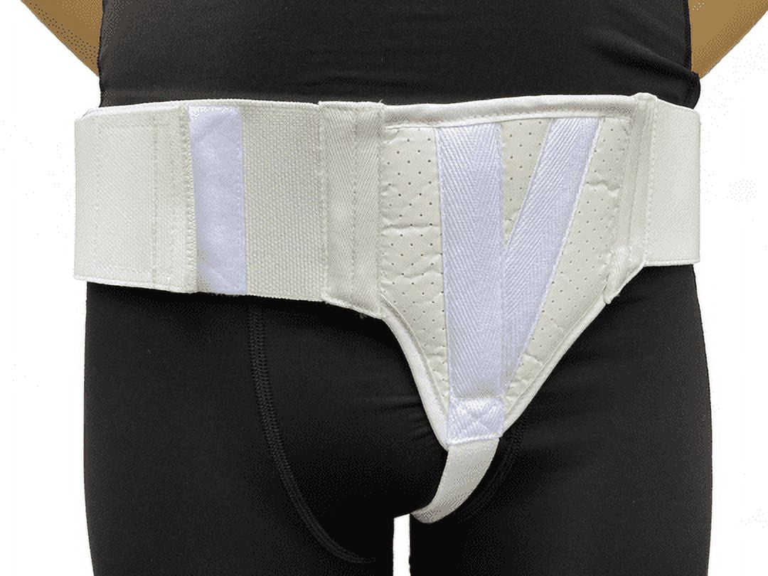 FlexaMed Left Side Inguinal Hernia Groin Belt with Compression Pad ...