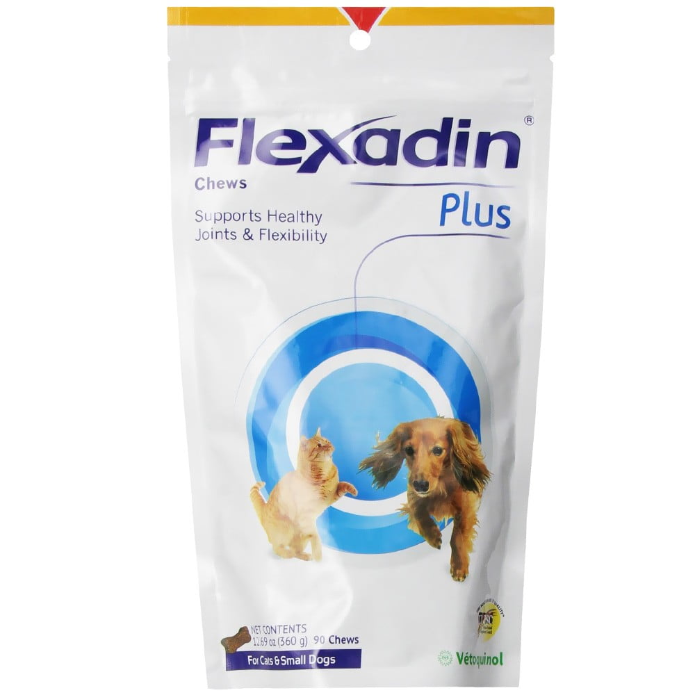 Flexadin Plus Chews for Cats & Small Dogs 12.69 oz (360 g) 90 Chews ...