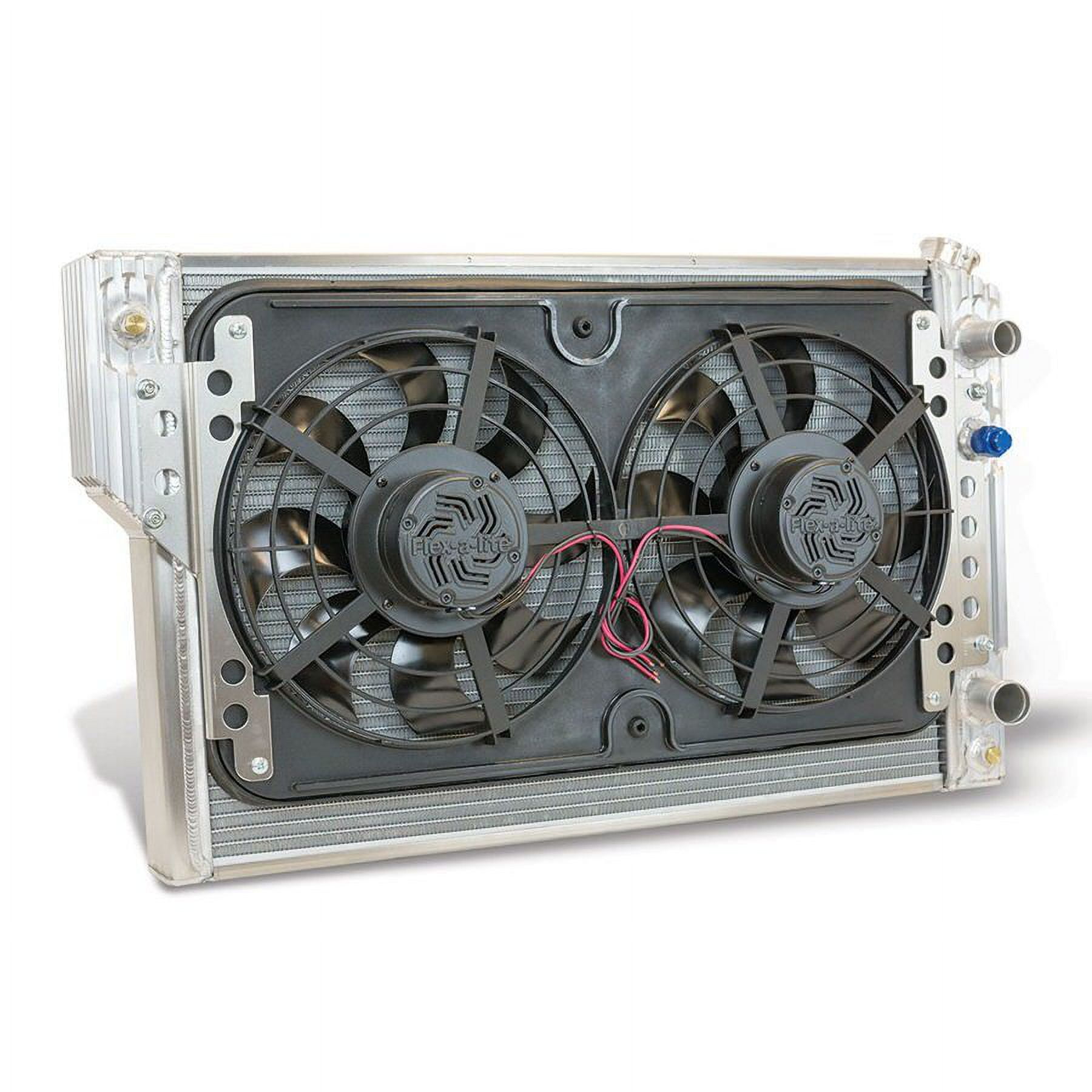 Flexalite F21-56482LS Radiator & Electric Fan for 70-81 Camaro with LS ...