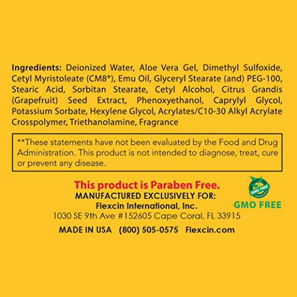 Flexcin with CM8 Motion Lotion 3 Pack 4 oz jar - Walmart.com