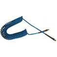 Flexcoil Polyurethane Self-Storing Air Hoses, 1.08 lb @ 1 ft, 3/8 in O ...