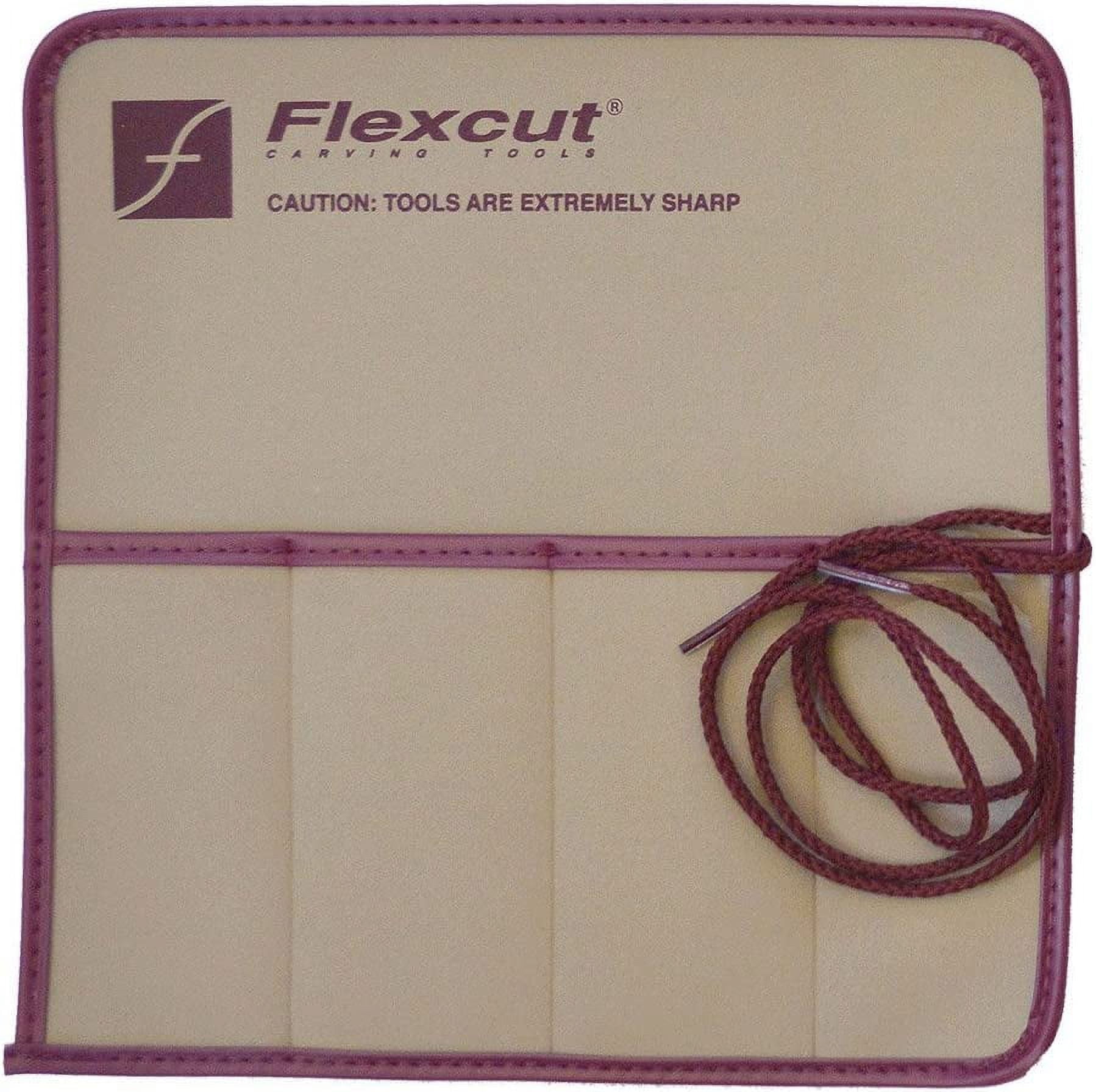 Flexcut Knife Roll, with Four Pockets, 3.4 Oz (KN00) - Walmart.com