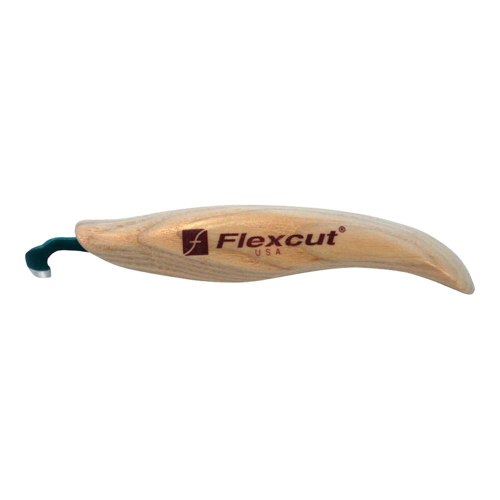 Flexcut Left-Handed Scorp, Gouge for Carving, 5/16 Inch (KNL23 ...