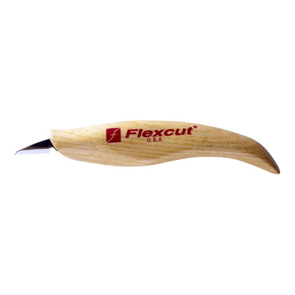 Flexcut Mini Detail Knife, Honed and Polished Ultra-Thin High Carbon ...