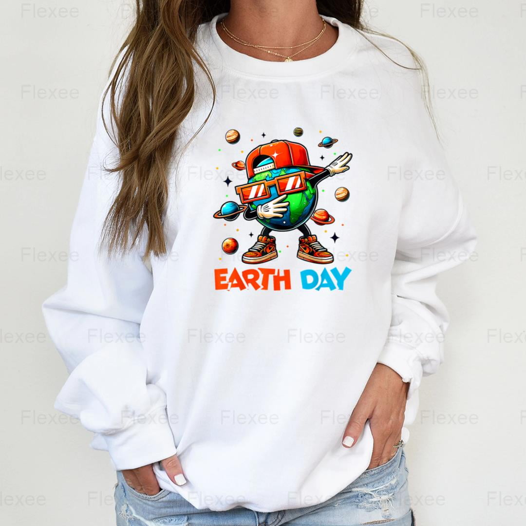 Flexee08 Happy Earth Day 2025 Funny Kids Boys Dab Environmental ...