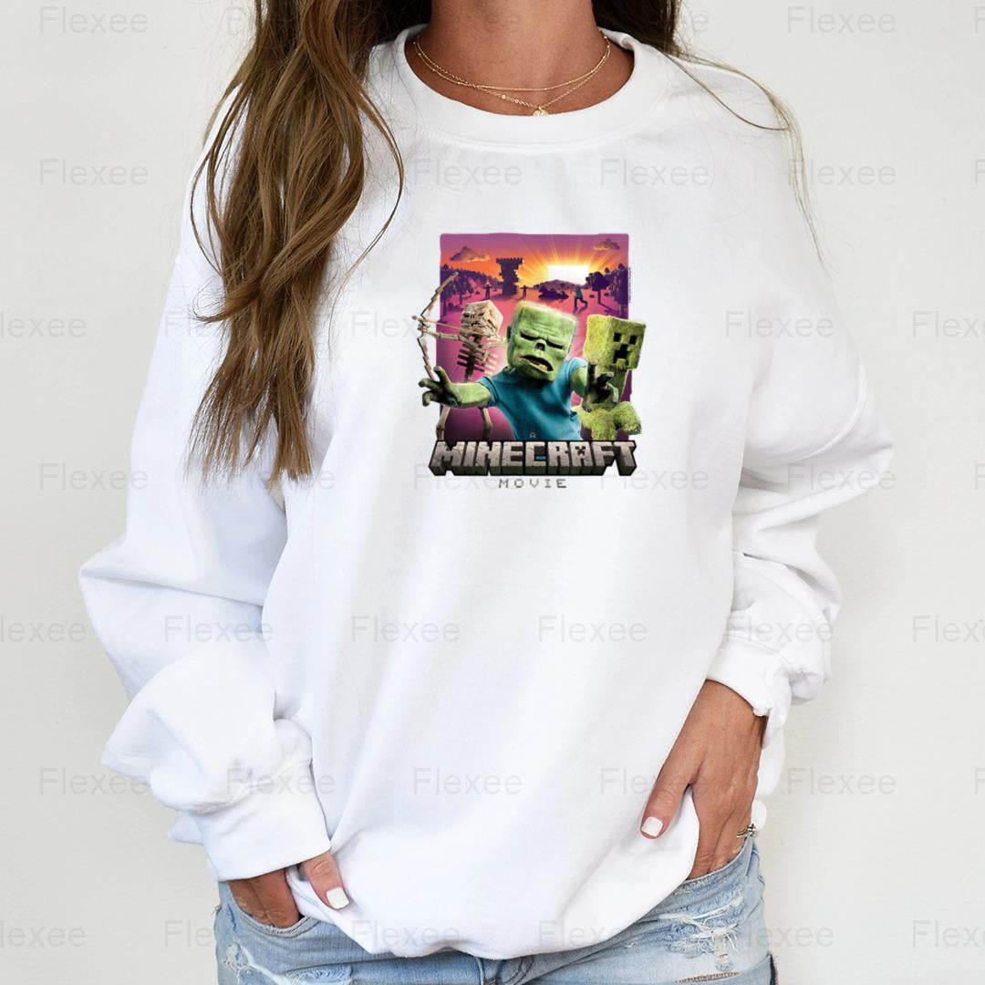 Flexee08 Minecraft Movie Skeleton Zombie Creeper Mobs Group Portrait ...