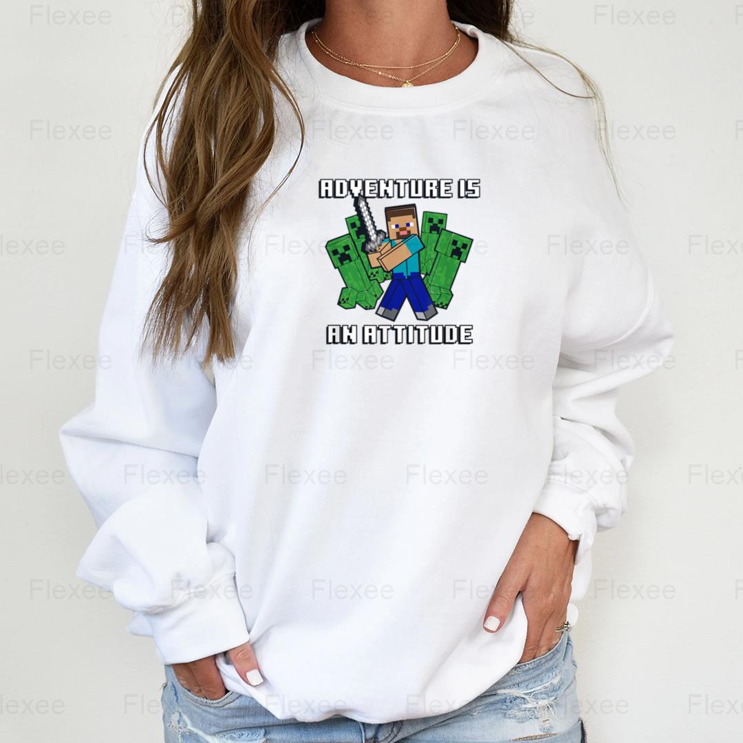 Flexee08 Minecraft Steve Fights Creepers Adventure Graphic Design Style ...