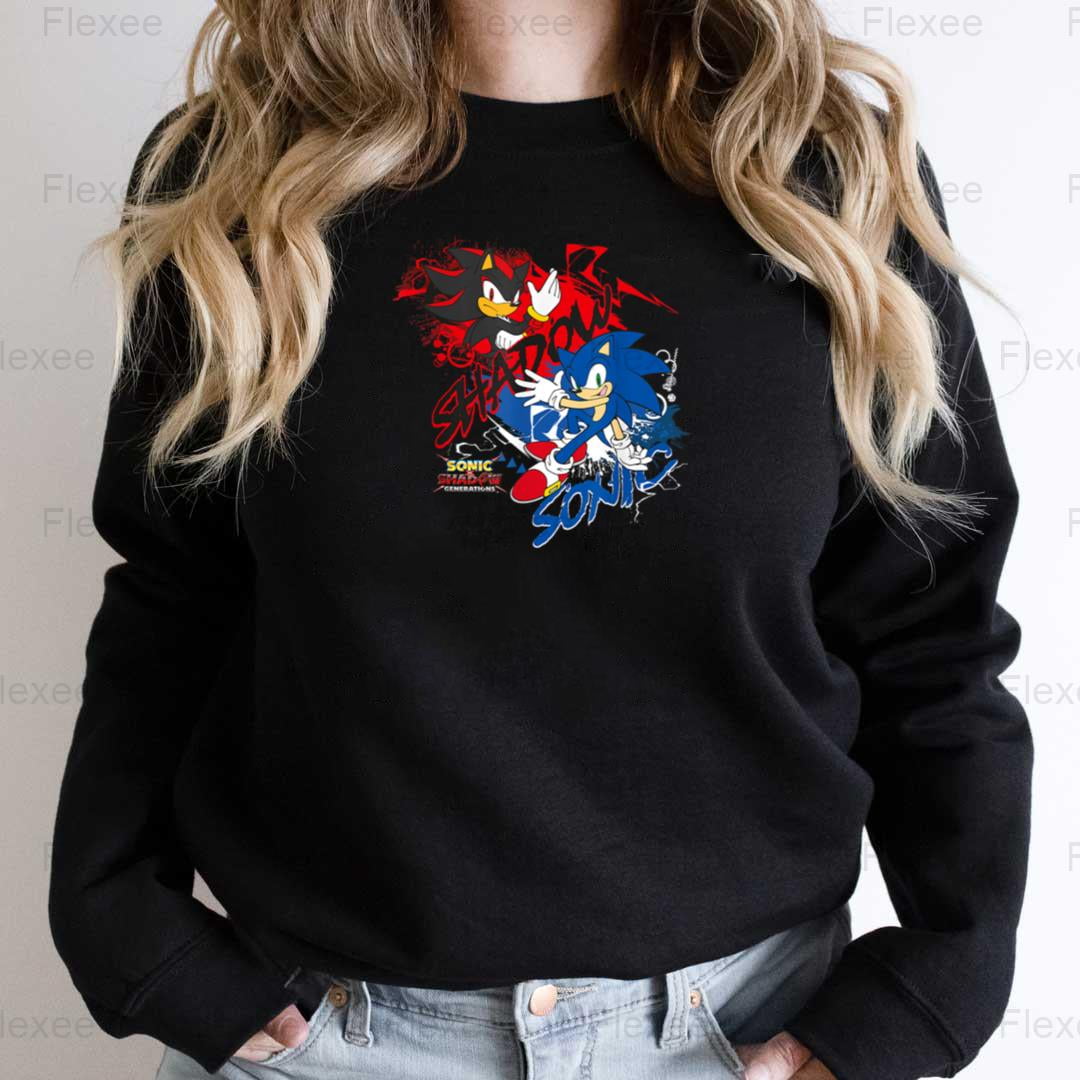 Flexee08 Sonic The Hedgehog X Shadow Generations Shadow Sonic Graphic ...
