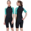 Charmo Women Half-Zipper Floral One Piece Surfing Wetsuit - Walmart.com