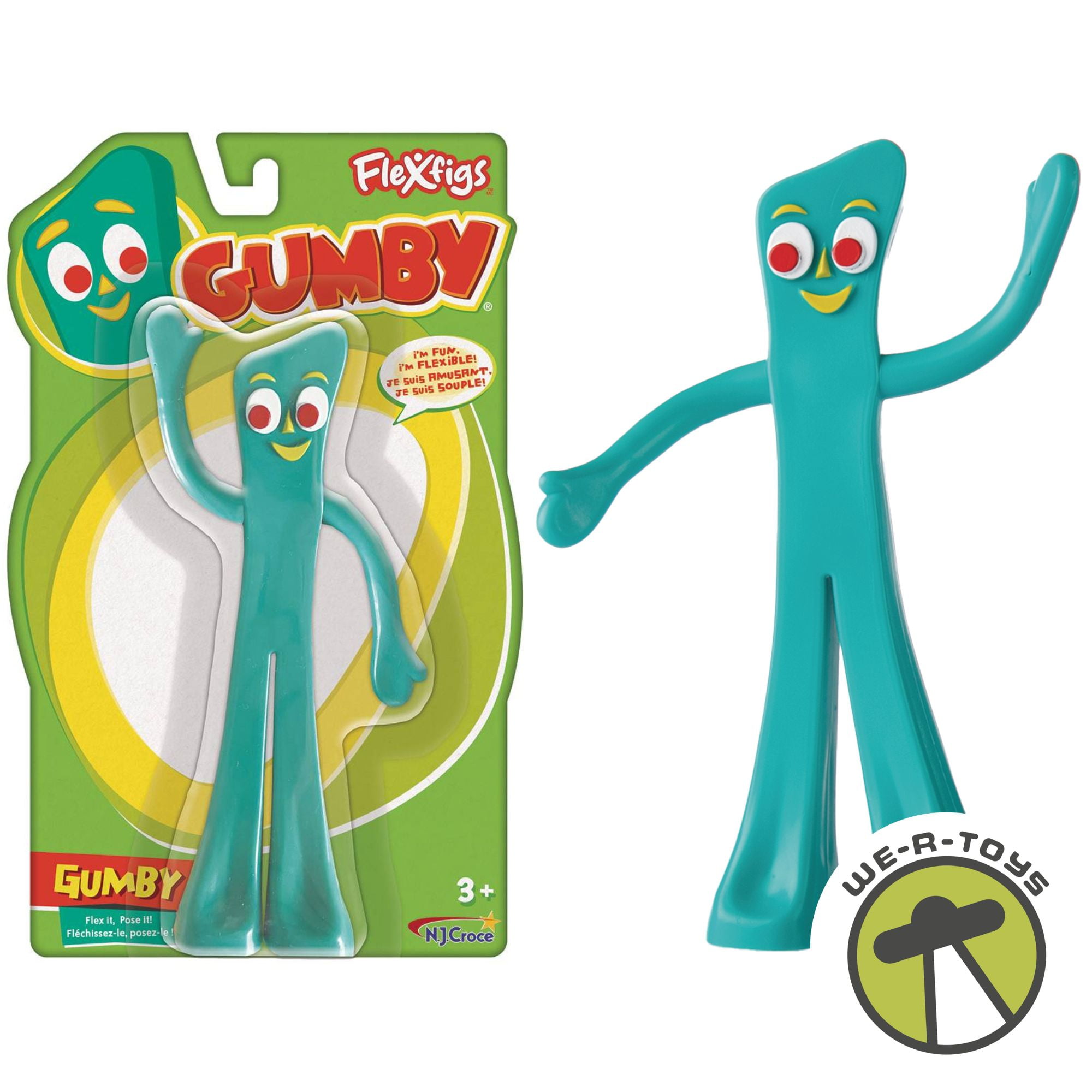 Flexfigs Gumby Bendable Figure The Canadian Group - Walmart.com