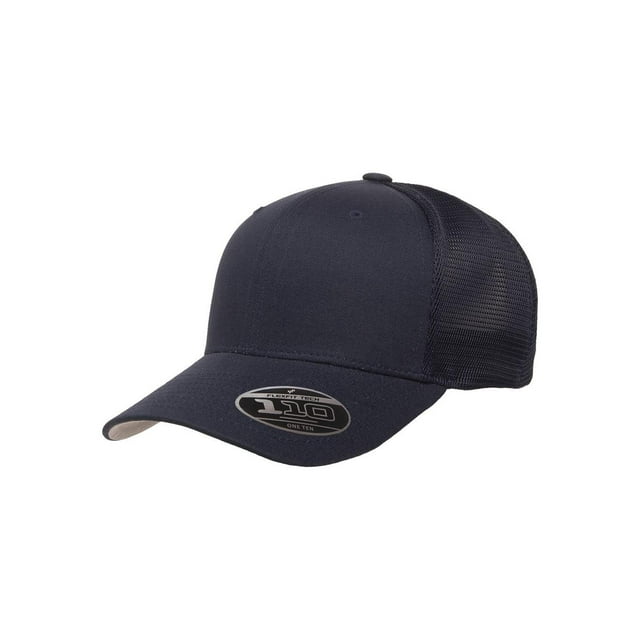 Flexfit - 110 Mesh-Back Cap - 110M - Navy - Size: Adjustable - Walmart.com