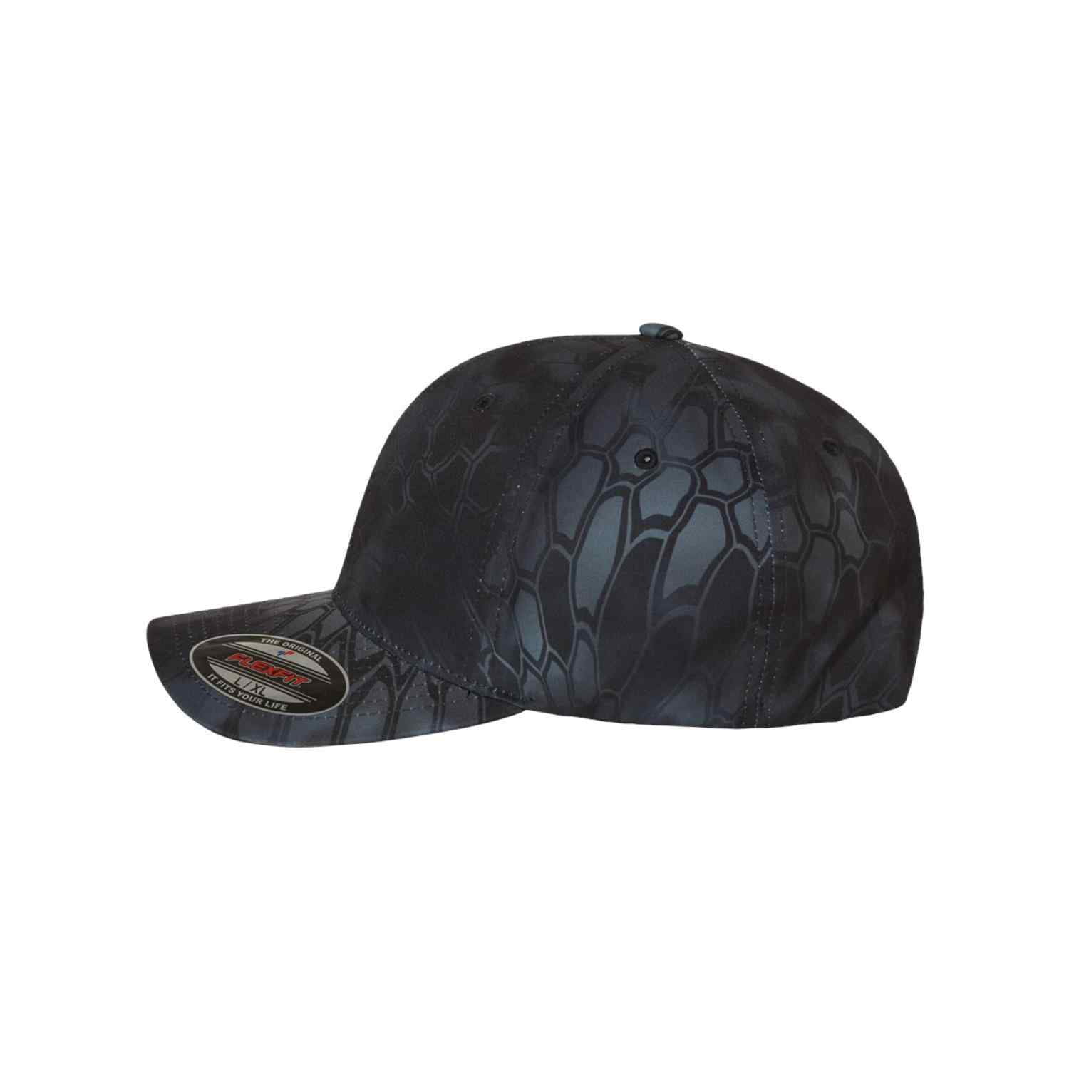 Flexfit - Twill Baseball Cap, Kryptek Typhon, S/M - Walmart.com
