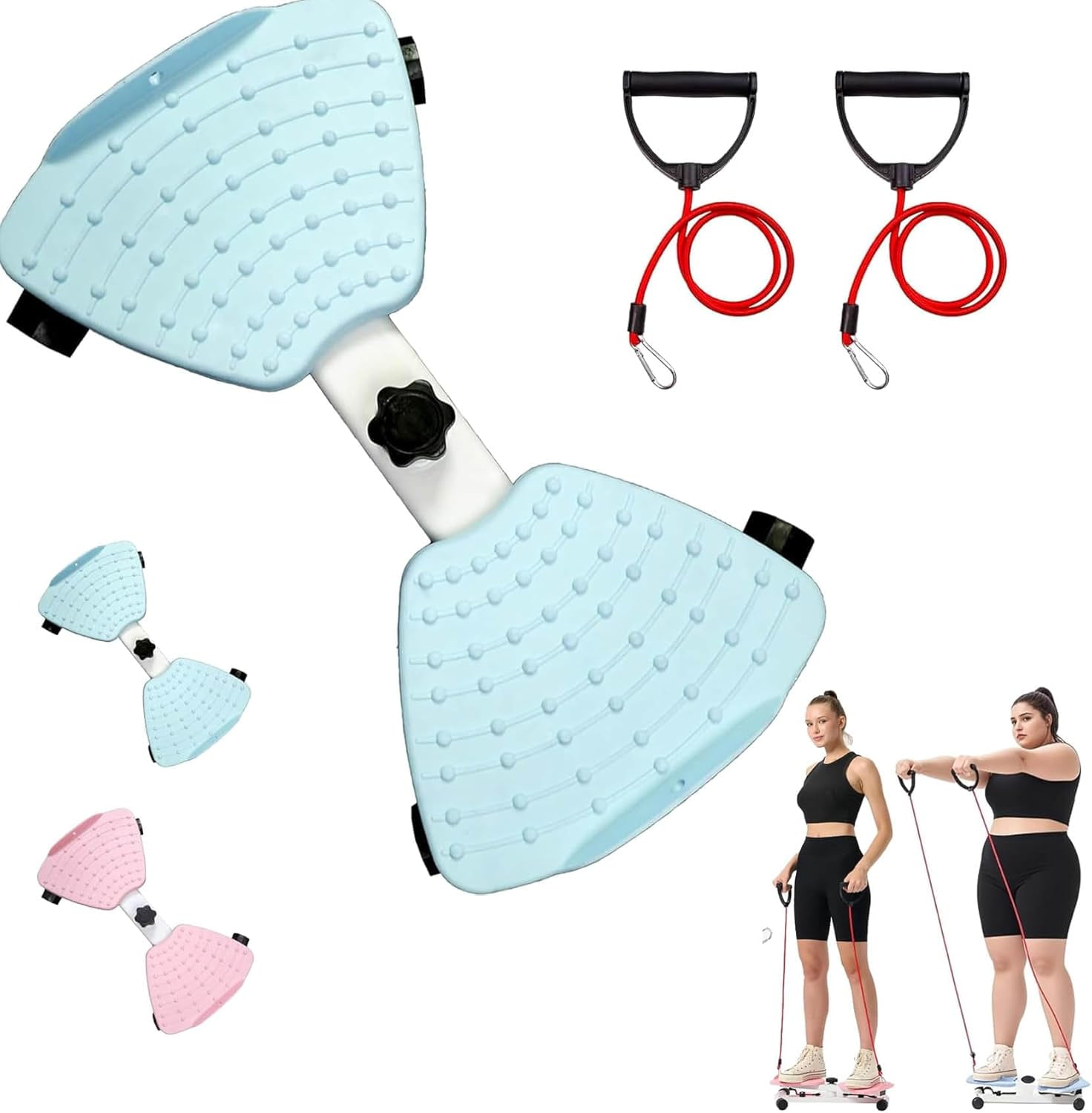 Flexforge Pilates Twister, Flexforge Core Trainer with Resistance Bands ...