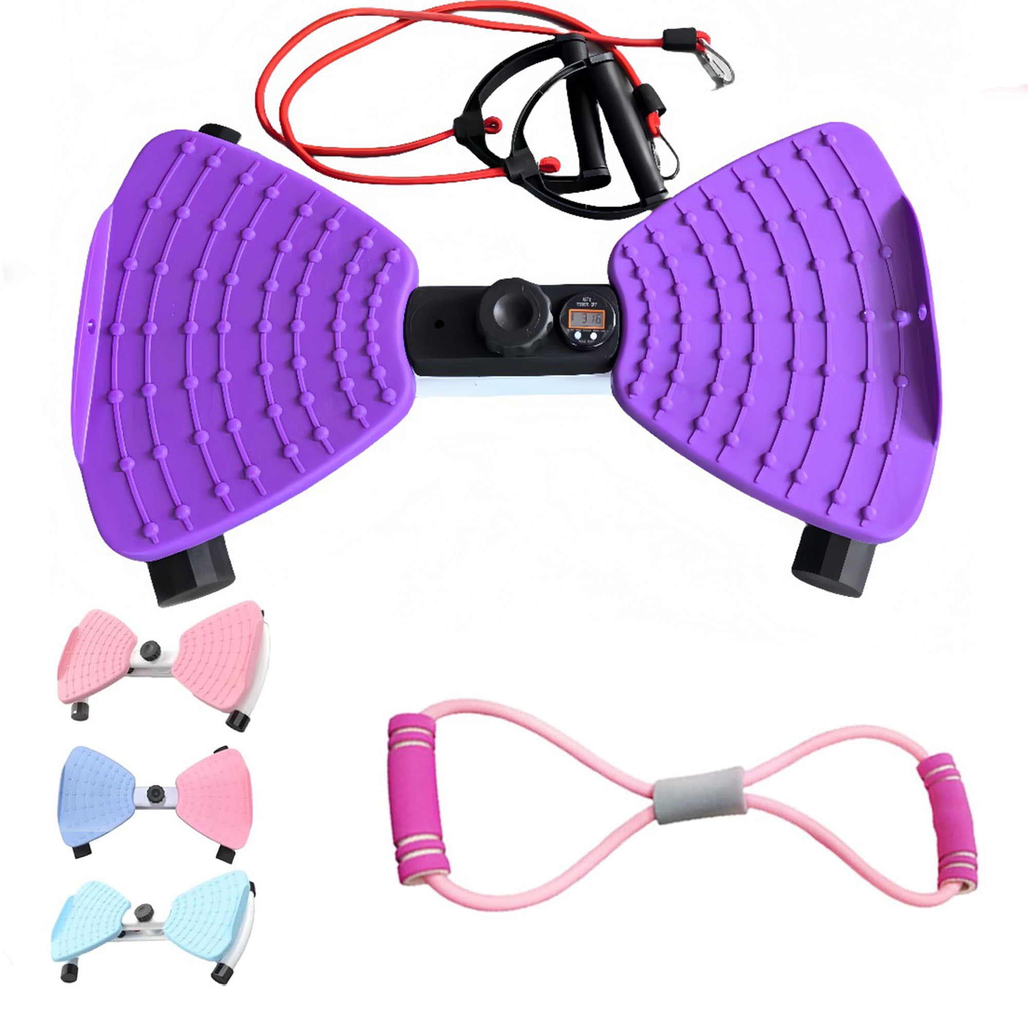 Flexforge Pilates Twister, Waist Twister Machine with Digital Display ...