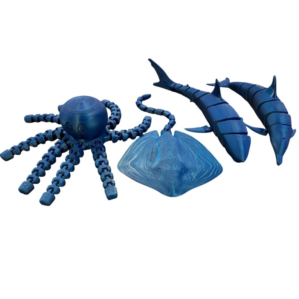 Flexi-Creatures Sea Creatures | Made in the USA (Sea Creature ...
