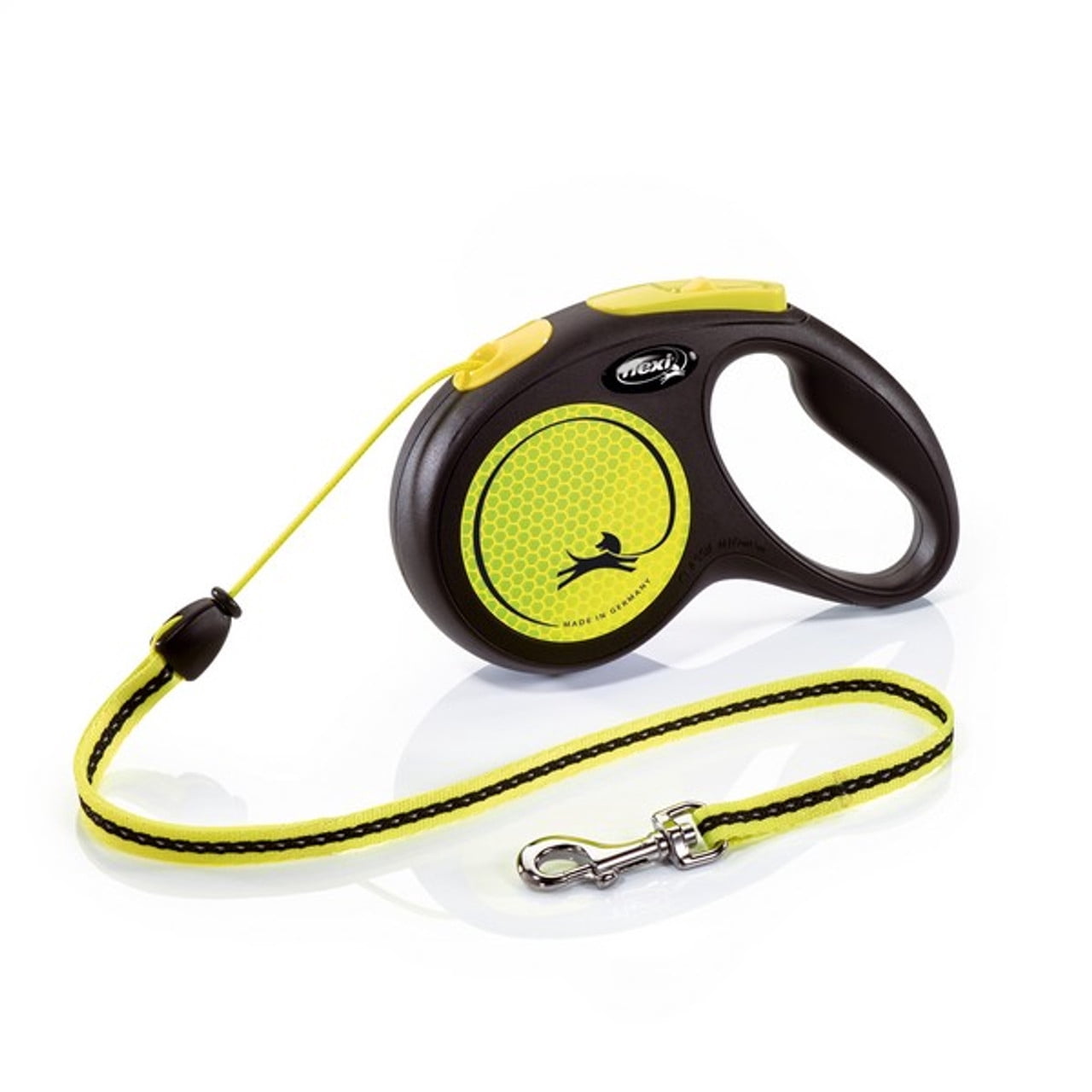 Flexi Retractable leash New Neon Cord Fluo yellow - Walmart.com