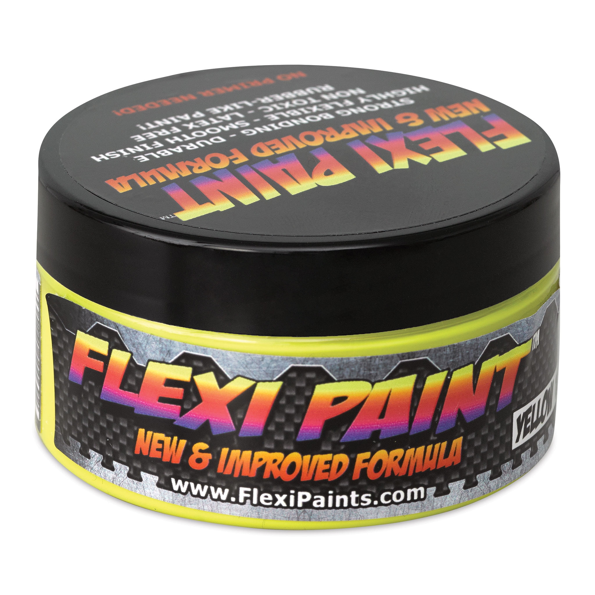 Flexi Paint Waterbased Flexible Cosplay Paint - Yellow, 100 g (0.22 lb ...