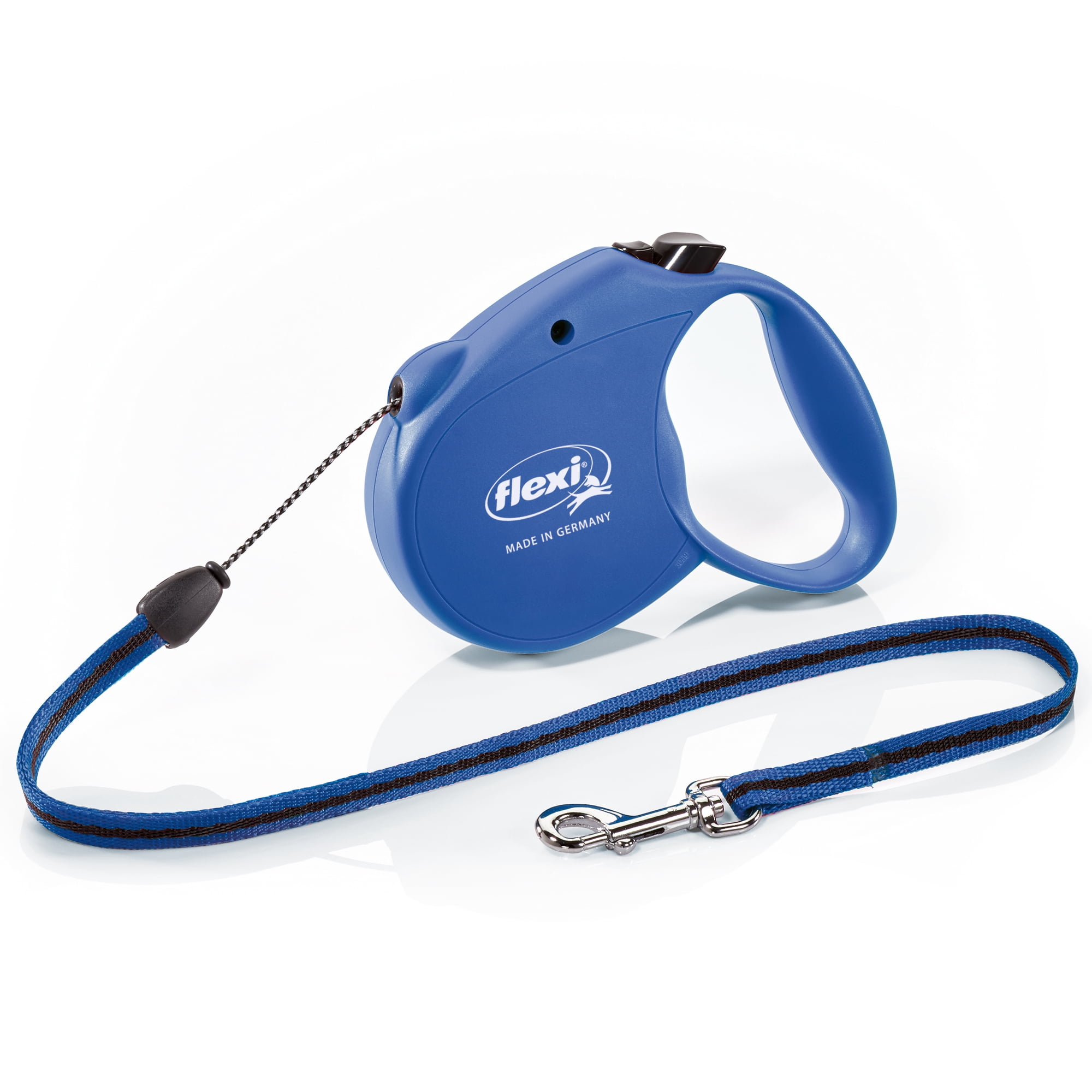 Flexi Retractable Dog Leash (Cord), 16 ft, Small, Blue. For Dogs up to ...