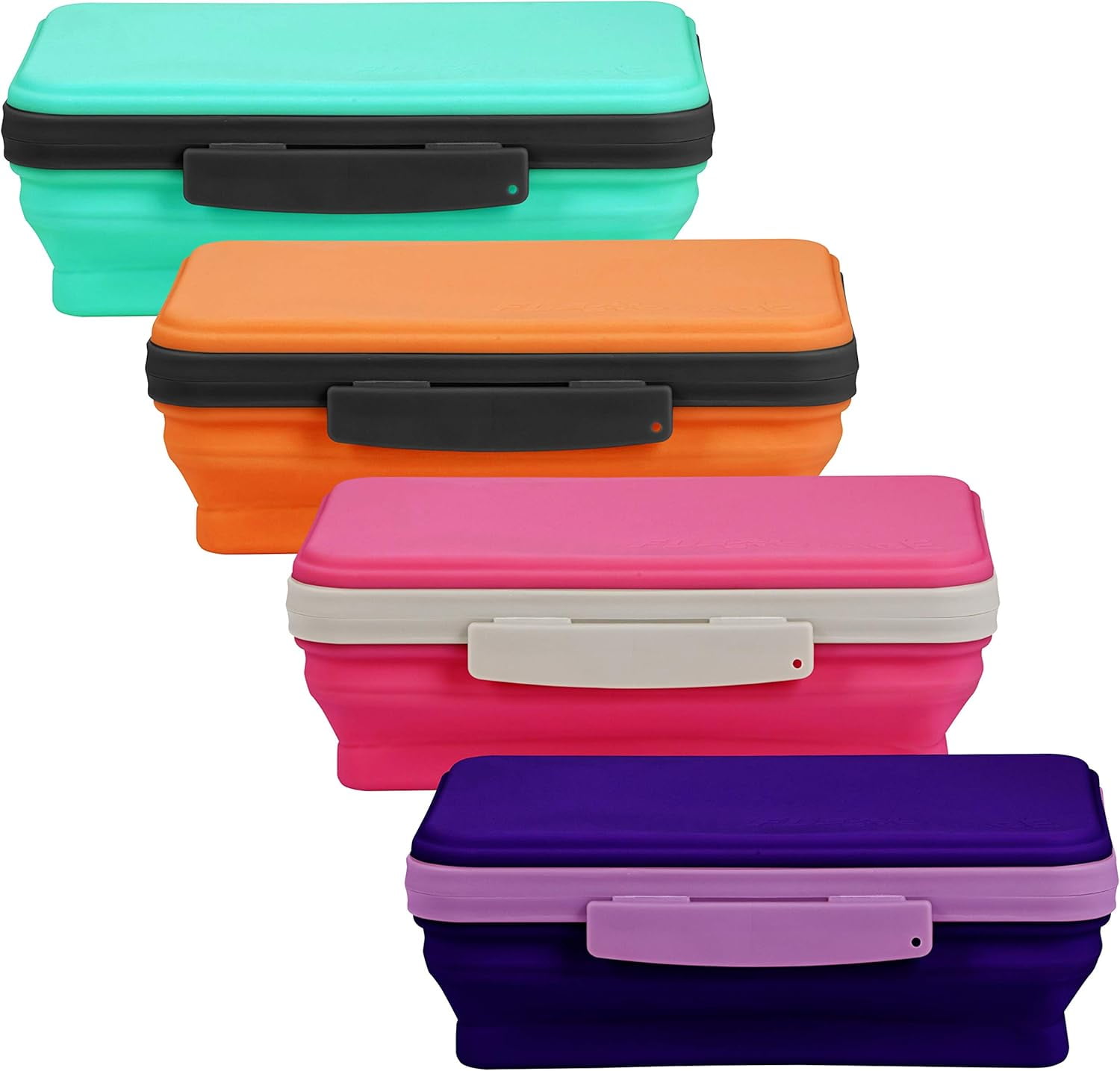Flexi Storage Box with Lid, Collapsible Pencil Case Design for Craft ...