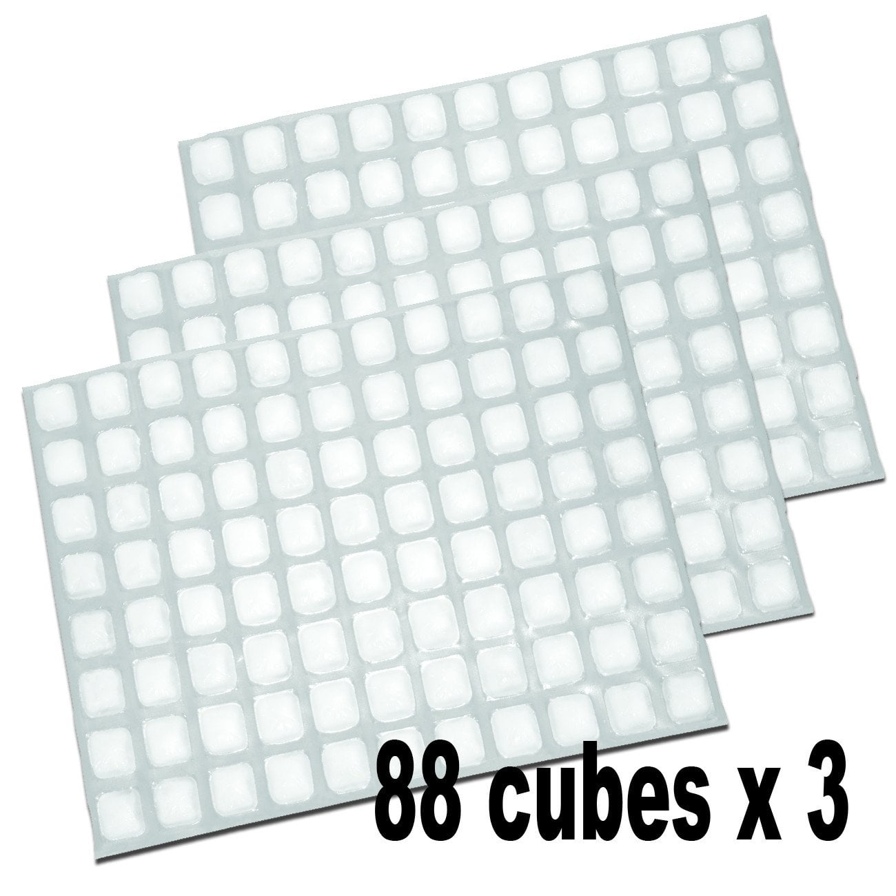 FlexiFreeze Refreezable Ice Sheet - 88 cubes (3 pack) - Walmart.com